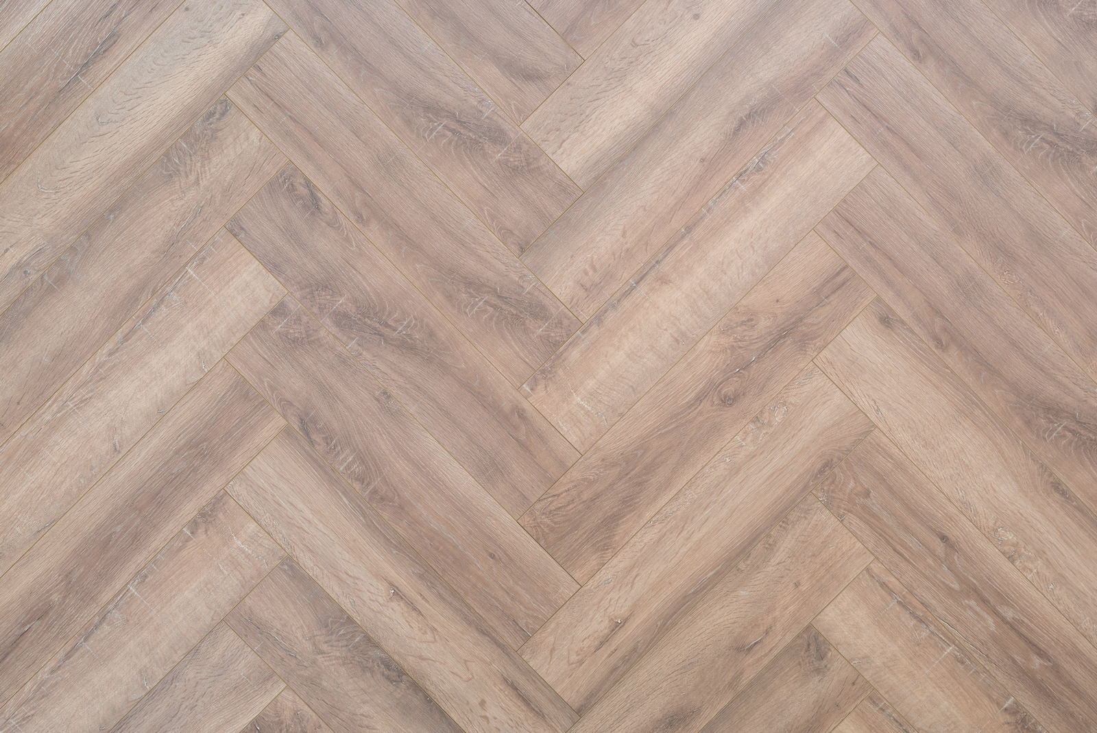 Floer Visgraat Laminaat Vloeren - Gerookt Wit Eiken - Patroon Vloer