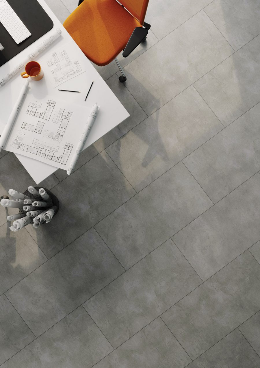 Top 5 PVC tegel vloeren - PVC tegel betonlook - Floer