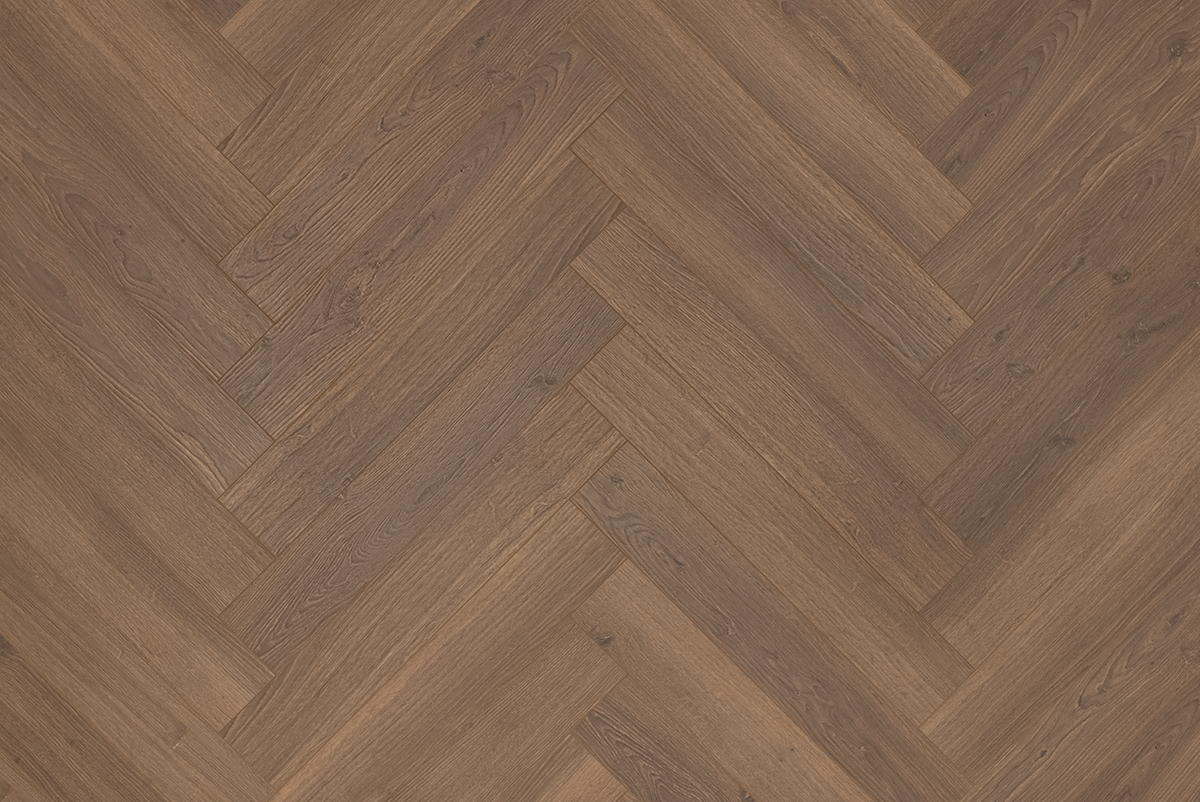 Floer Walvisgraat Laminaat - Bultrug Bruin - XL Visgraat